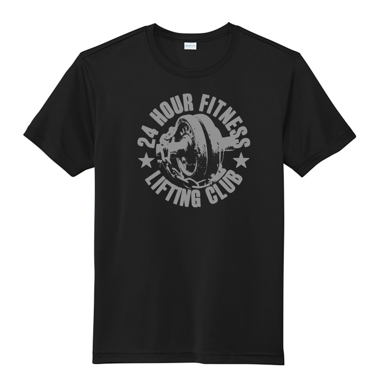 Lifting Club Tee - Vintage Black – 24 Hour Fitness Apparel Store