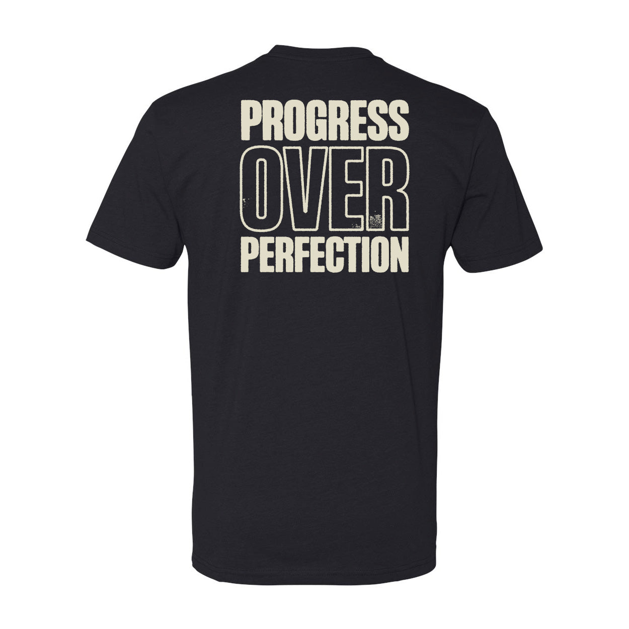 Progress Over Perfection Tee - Black – 24 Hour Fitness Apparel Store